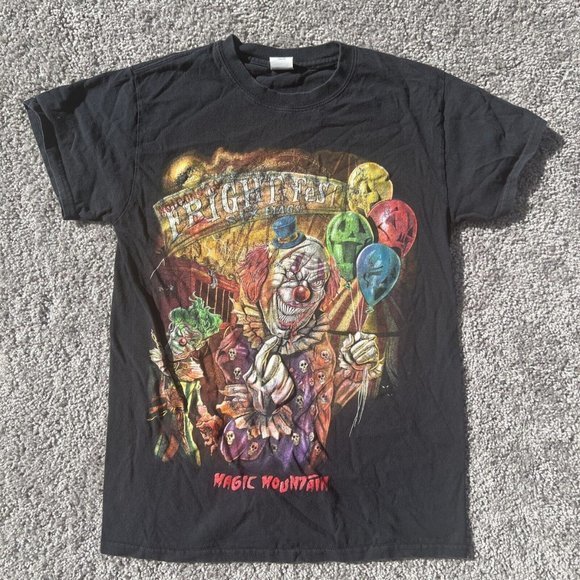 Fruit of the Loom | Shirts | Six Flags Fright Fest Tshirt Size S Magic ...